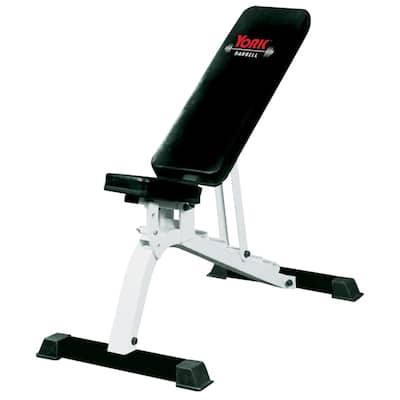 YORK FTS Flat-to-Incline Adjustable Utility Bench Press - Overstock ...