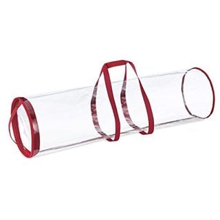 Whitmor Clear Gift Wrap Tube - Wrapping Paper Tube Bag for Storing ...