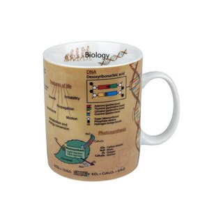 Konitz Set of 4 Mugs of Knowledge Biology - Bed Bath & Beyond - 19459251