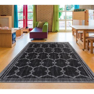 Ottomanson Authentic Collection Contemporary Trellis Design Area Rug (3 ...