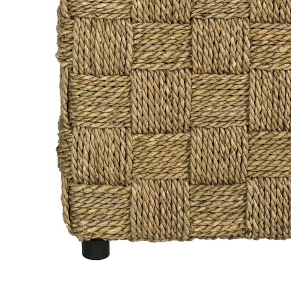 SAFAVIEH Ashban Rattan Storage Trunk - 23.6" x 39.3" x 17.7" - On Sale ...