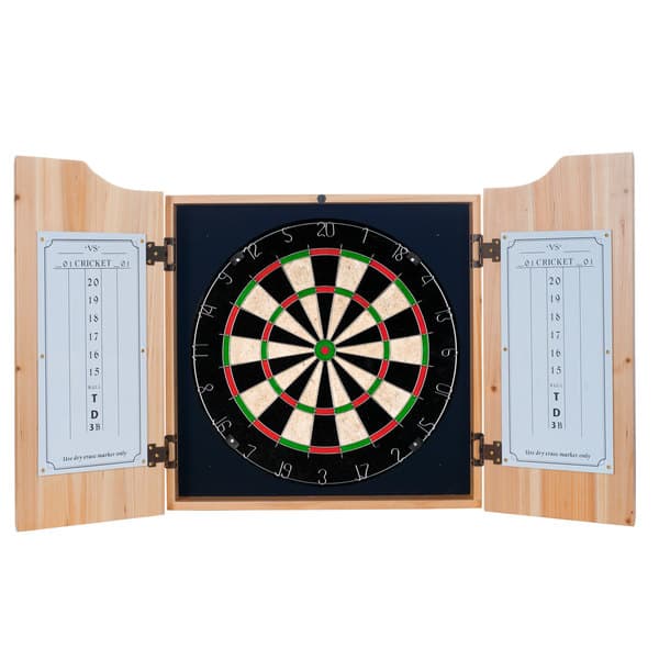 Guinness Dart Cabinet Set with Darts and Board - Harp - 20.5" x 3.5" x ...