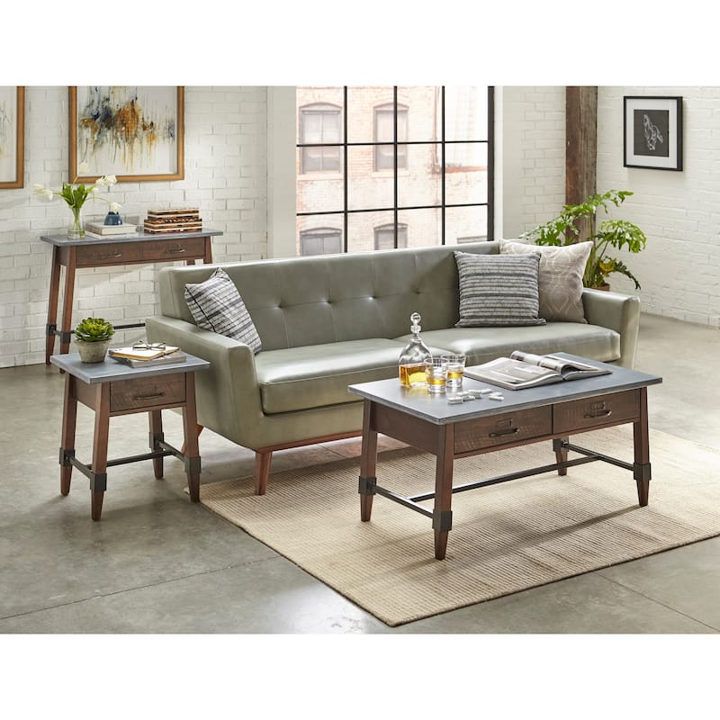 Simple Living Clint Sofa Table - Overstock - 19484755