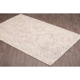 Rangoli Wool Handmade Area Rug - Bed Bath & Beyond - 19501945