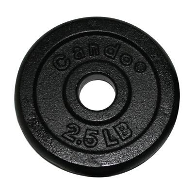 Iron Disc Weight Plate, 2-1/2 lb - Overstock - 19513284
