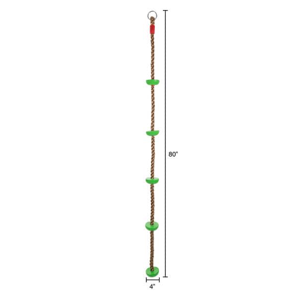 Climbing Rope Knotted Tree Swing Ladder- by Hey! Play! - Bed Bath ...