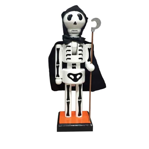 10" Caped Skeleton Nutcracker - Bed Bath & Beyond - 19532897