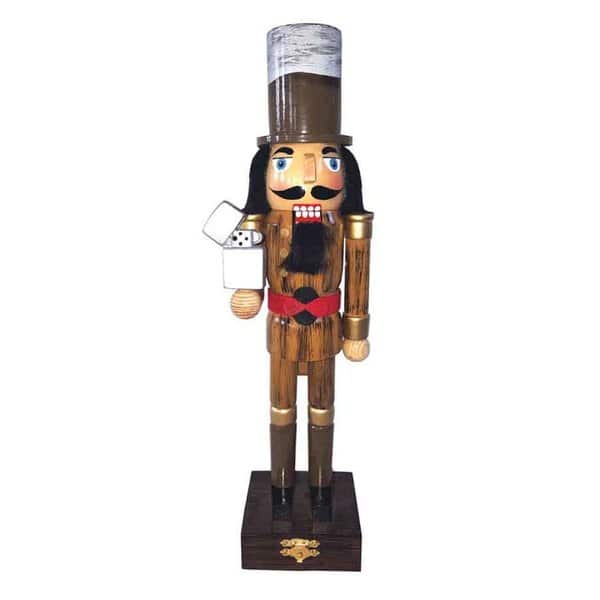 15" Cigar Man Nutcracker - Bed Bath & Beyond - 19532922