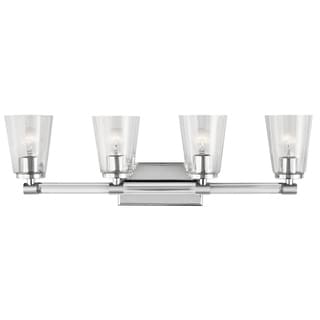 Kichler Lighting Audrea Collection 4-light Chrome Bath/Vanity Light ...