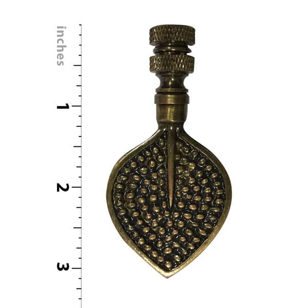 Royal Designs Fan Pull Chain with Birch Leaf Finial – Antique Brass ...