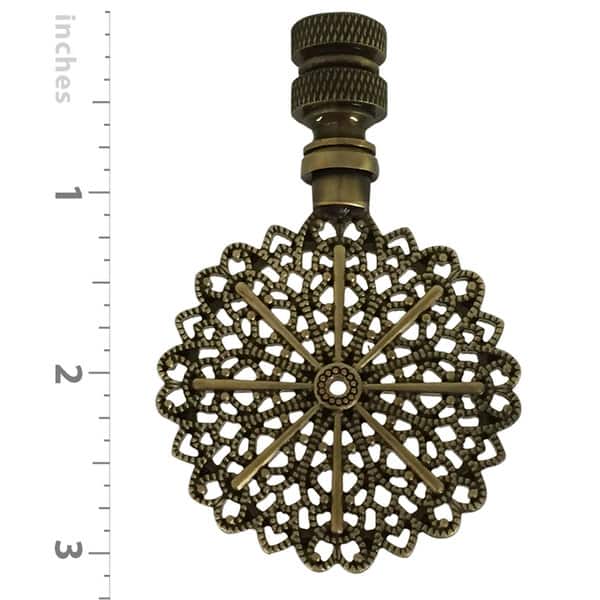 Royal Designs Fan Pull Chain with Traditional European Filigree Finial ...