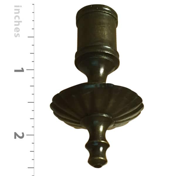 Royal Designs Fan Pull Chain with Umbrella Finial – Antique Brass - Bed ...