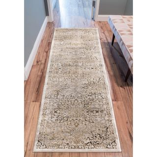 Well Woven Traditional Vintage Medallion Gold Runner Rug - 2'7 x 9'10 ...
