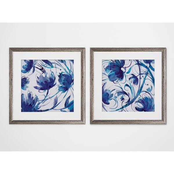 Indigo Swirl -2 Piece Set - Bed Bath & Beyond - 19584151