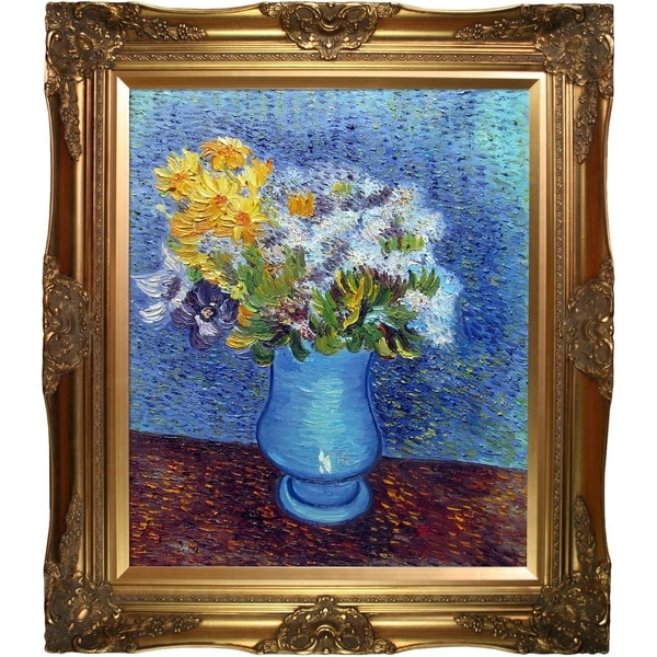 Designart "Cubism Geometric Portrait X" Cubism Framed Canvas Prints ...