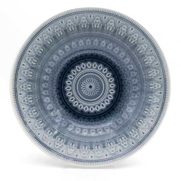 Euro Ceramica Fez 12" Serving Bowl - 12 in. x 12 in. x 3 in. / 64 oz ...