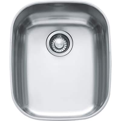 Franke Regatta Single Bowl Undermount Kitchen Sink RGX110 Stainless ...