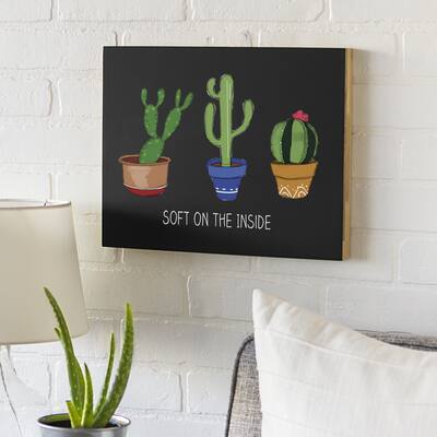 Cactus Chalkboard Sign - Overstock - 19756114