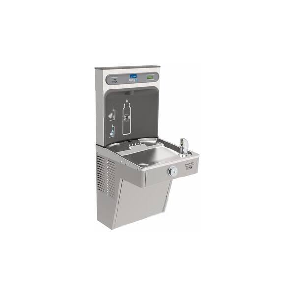 Elkay EZH2O Bottle Filling Station, & Single High Efficiency Vandal-Resistant Cooler, Filtered 8 ...