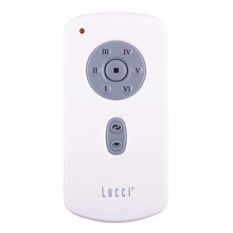 Lucci Air Viceroy White Ceiling Fan Remote Control - Overstock - 19808106