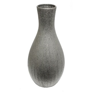 Ceramic Bell Vase, Silver - Bed Bath & Beyond - 19811543