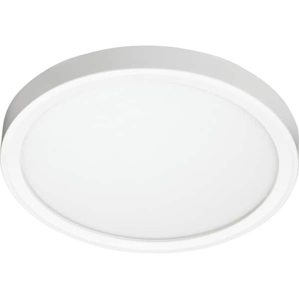 Juno Slim Form Round White 7 inch Surface Mount, 4000K, 120-277V - Bed ...