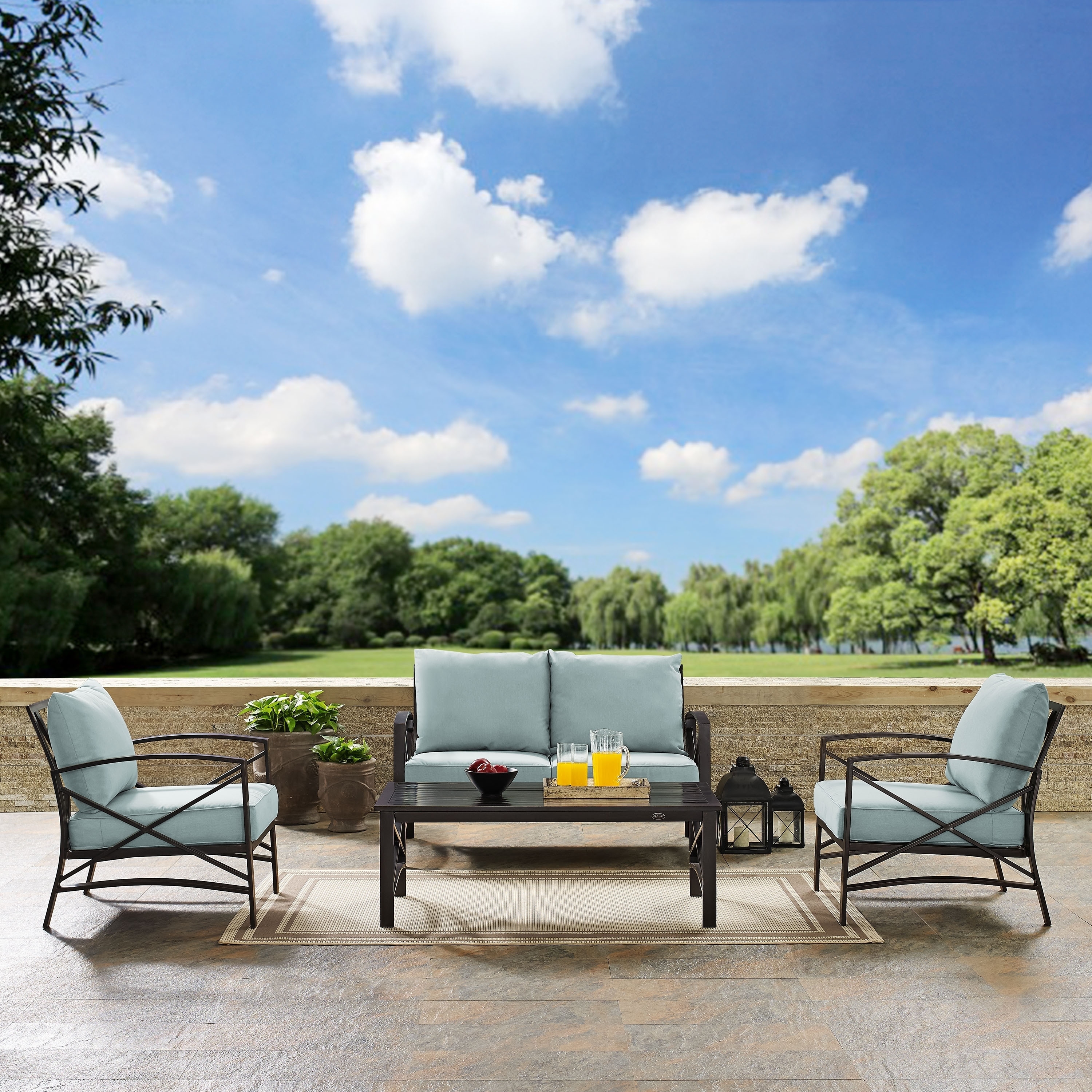 Outdoor seating for two store