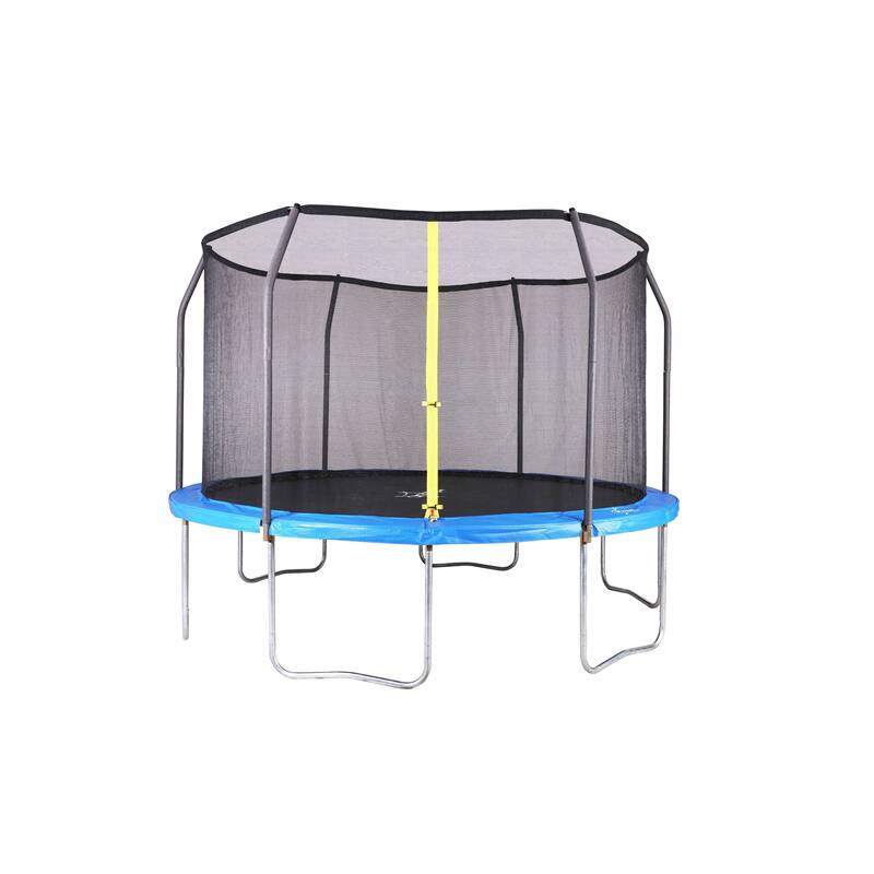 AirZone Jump 15-foot Backyard Trampoline with Enclosure - Overstock ...