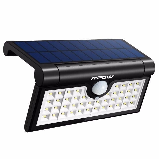 Mpow 42 LED Foldable Motion Sensor Solar Light, Portable Outdoor Light ...