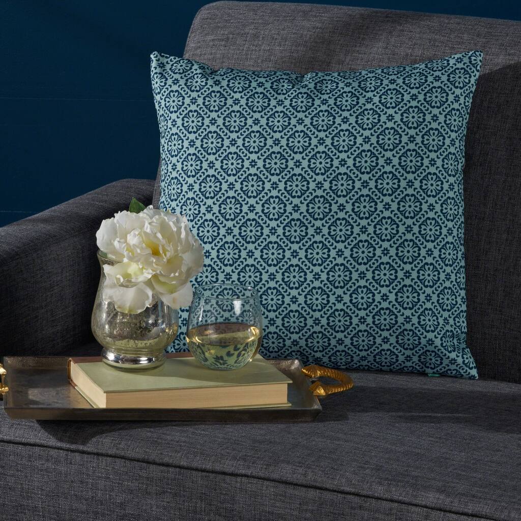 German Print Fabric Pillow by Christopher Knight Home - Overstock ...