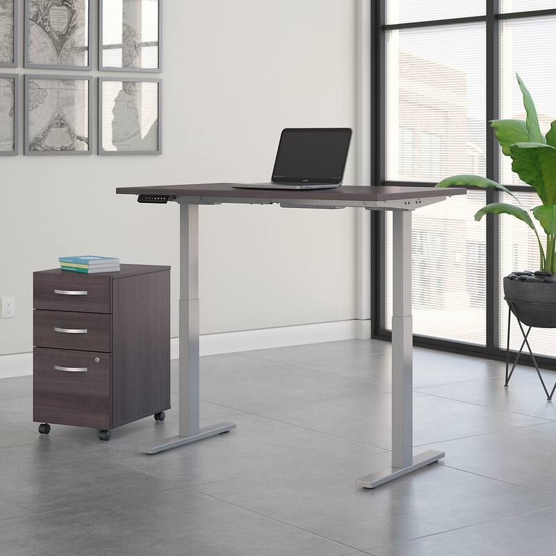 Move 60 Series by 48W Height Adjustable Standing Desk with Storage ...