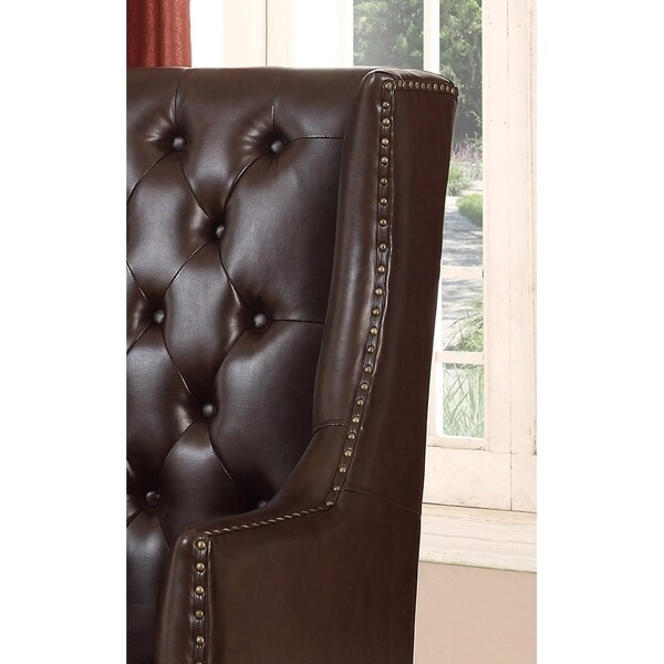 LC03 Brown Executive Wingback Chair Bed Bath Beyond 19976861