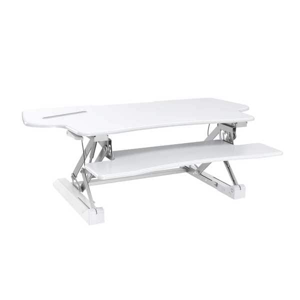 Zeal Desk 48" Tabletop Height Adjustable Sit to Stand Standing Desk ...