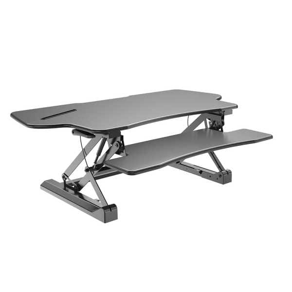 Zeal Desk 48" Tabletop Height Adjustable Sit to Stand Standing Desk ...