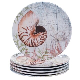 Certified International Sanibel Salad/Dessert Plate (Set of 6) - Bed ...