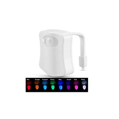 Motion Activated Color Changing Toilet Light - Overstock - 20012659
