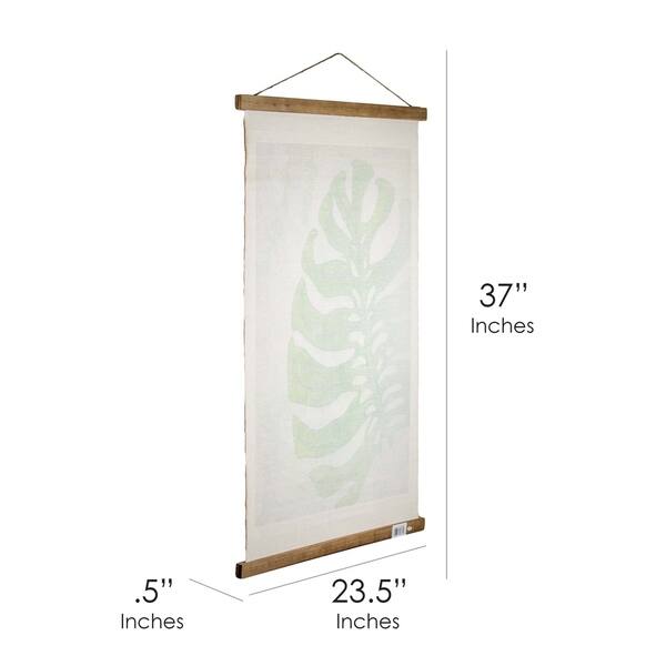 American Art Decor Leaf Wall Scroll Tapestry - Bed Bath & Beyond - 20033358