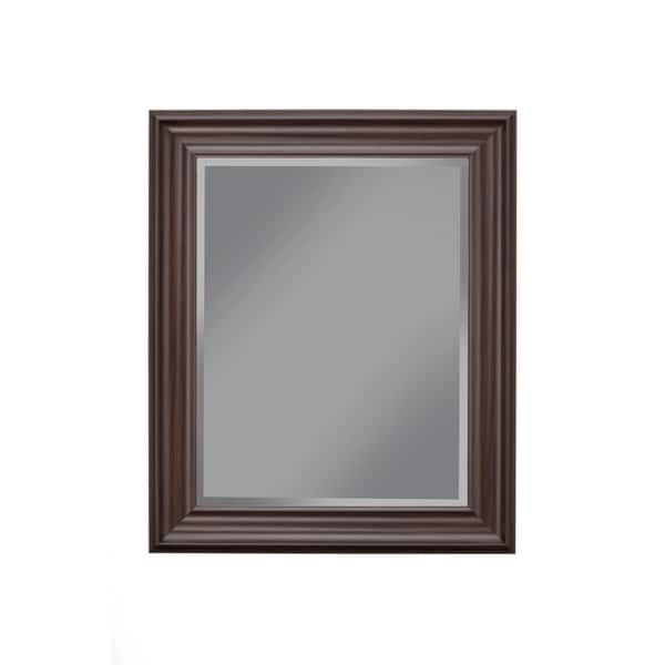 Sandberg Furniture Espresso 36 x 30-inch Wall Mirror - Dark Brown - A/N ...