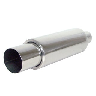 Netami 3.5-inch Fireball Racing Stainless Steel Muffler Pipe - Bed Bath ...