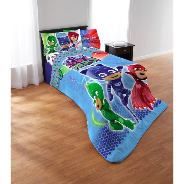 PJ Masks On Our Way 5-piece Bed in a Bag Set - Bed Bath & Beyond - 20059211