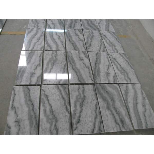 BIANCO FUMO 12"X24" POLISHED TILES - 6 tiles (12 sqft) - Bed Bath ...