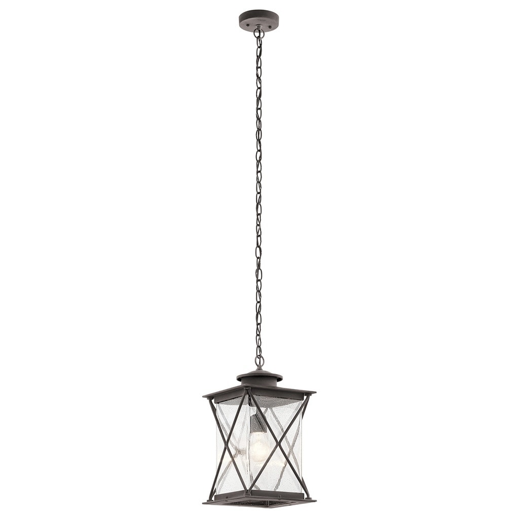 Kichler Lighting Courtyard Collection 3-light Textured Black Outdoor ...