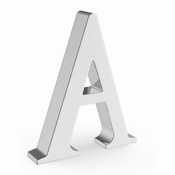 Porch & Den Brentmoor Solid Aluminum 6-inch Decorating Letter - 6 inch ...
