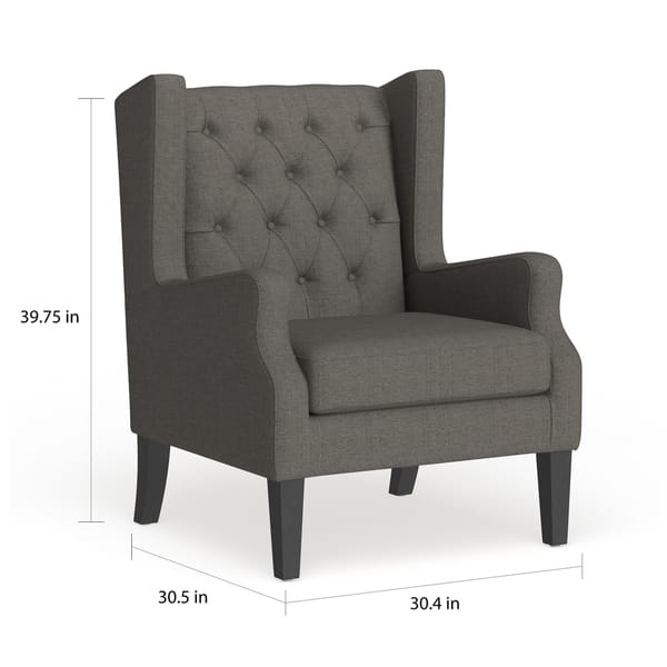 Porch & Den Cowen Wingback Arm Chair - Bed Bath & Beyond - 20133185