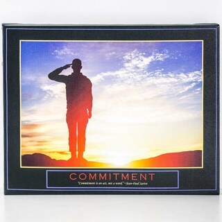DISCONTINUED - American Art Decor Commitment Motivational Inspirational ...