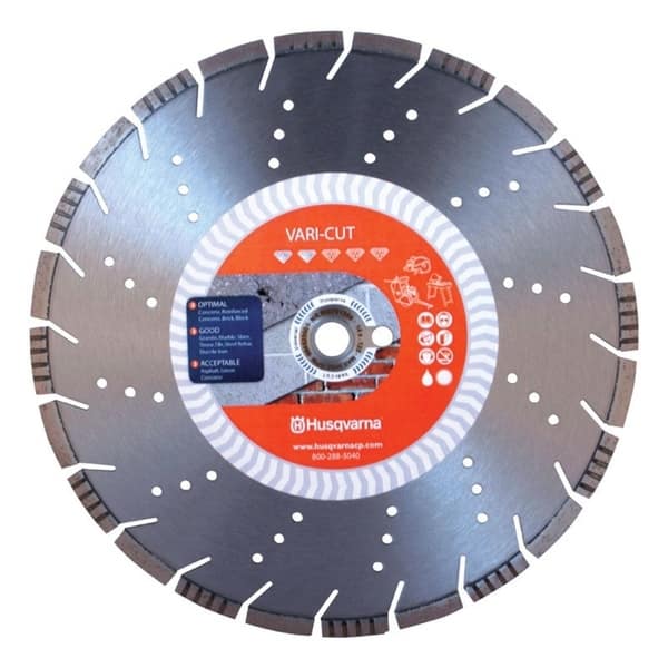 Husqvarna Vari-Cut Vari-Cut 14 in. Dia. For Wet/Dry Diamond Saw Blade ...