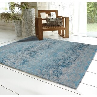 RugSmith Blue Gradient Contemporary Modern Area Rug - 5' x 7' - 5' x 7 ...