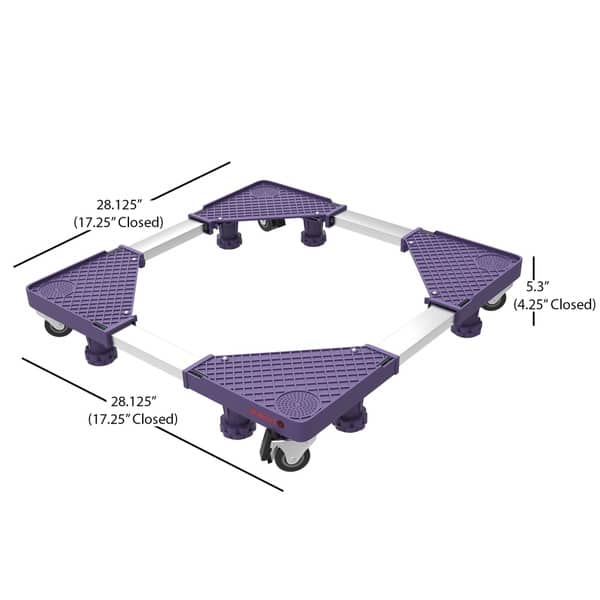 Multi Purpose Dolly With 4 feet, Locking Swivel Wheels, Levels and ...