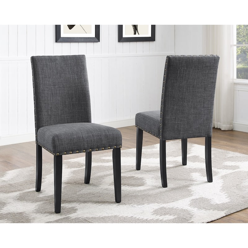 Blue Upholstered Dining Chairs - Overstock
