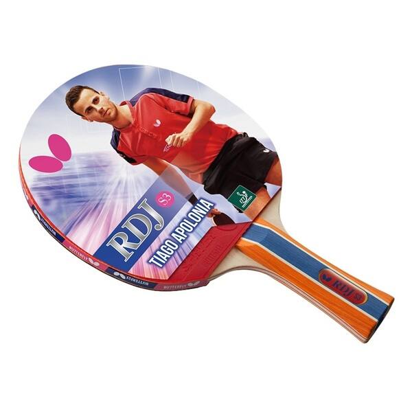 Butterfly RDJ S3 Table Tennis Racket – ITTF Approved Ping Pong Paddle ...